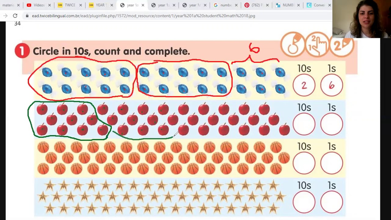 Year 1 math lesson 18 - YouTube
