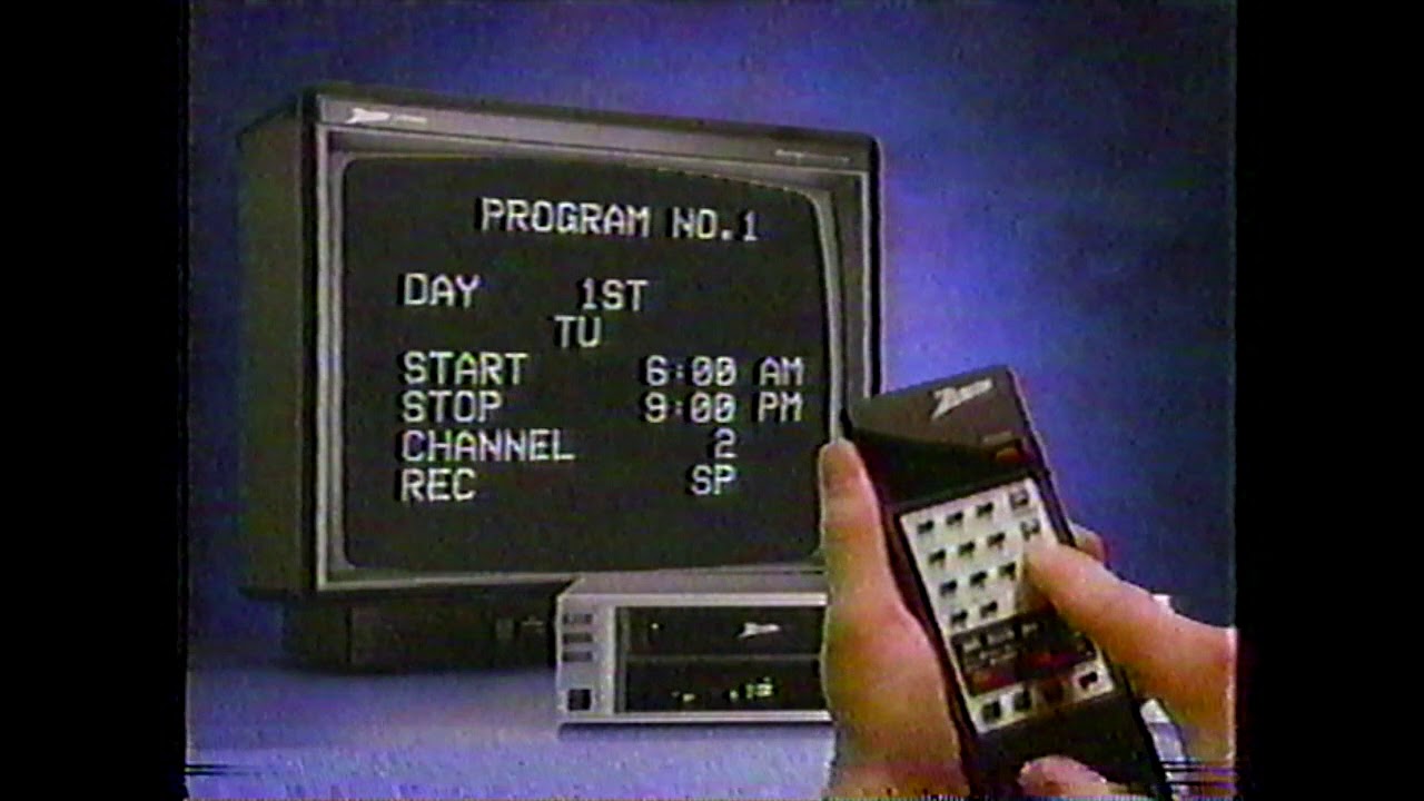 Zenith Television Commercial (1987) - YouTube