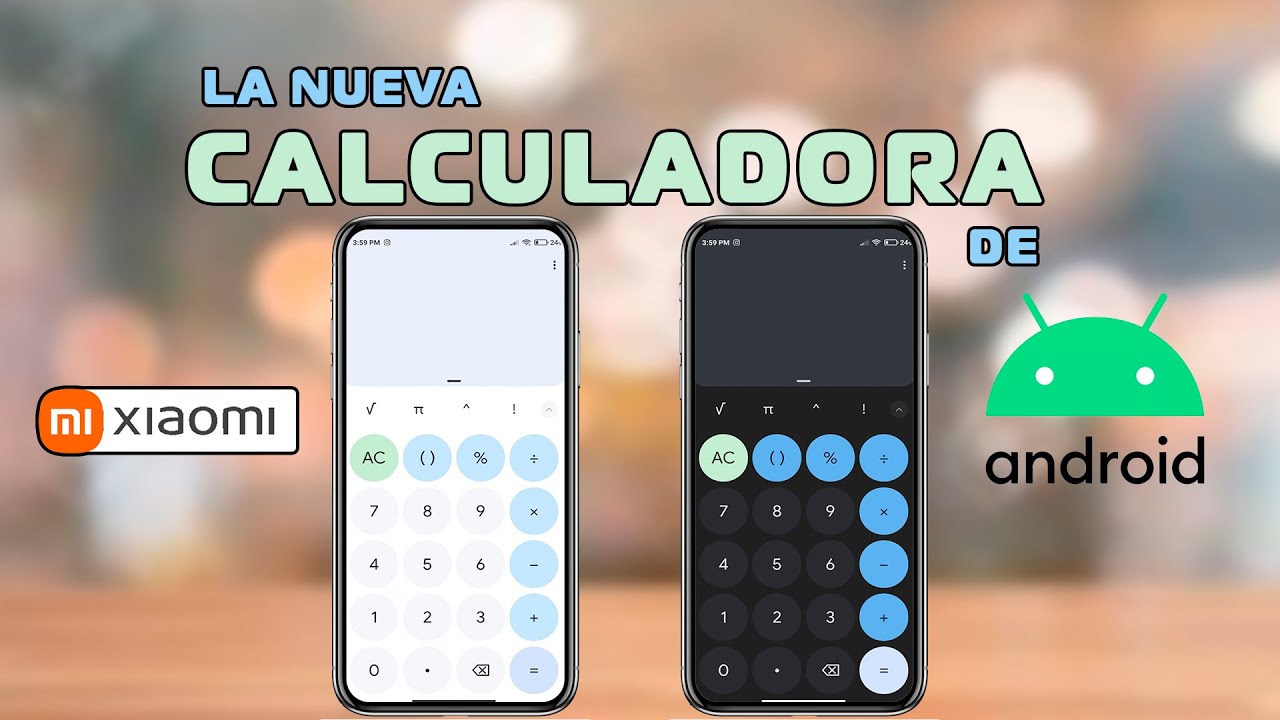 La Nueva CALCULADORA de Android 12 en tu XIAOMI - Descarga Directa 🔥🔥🔥 - YouTube