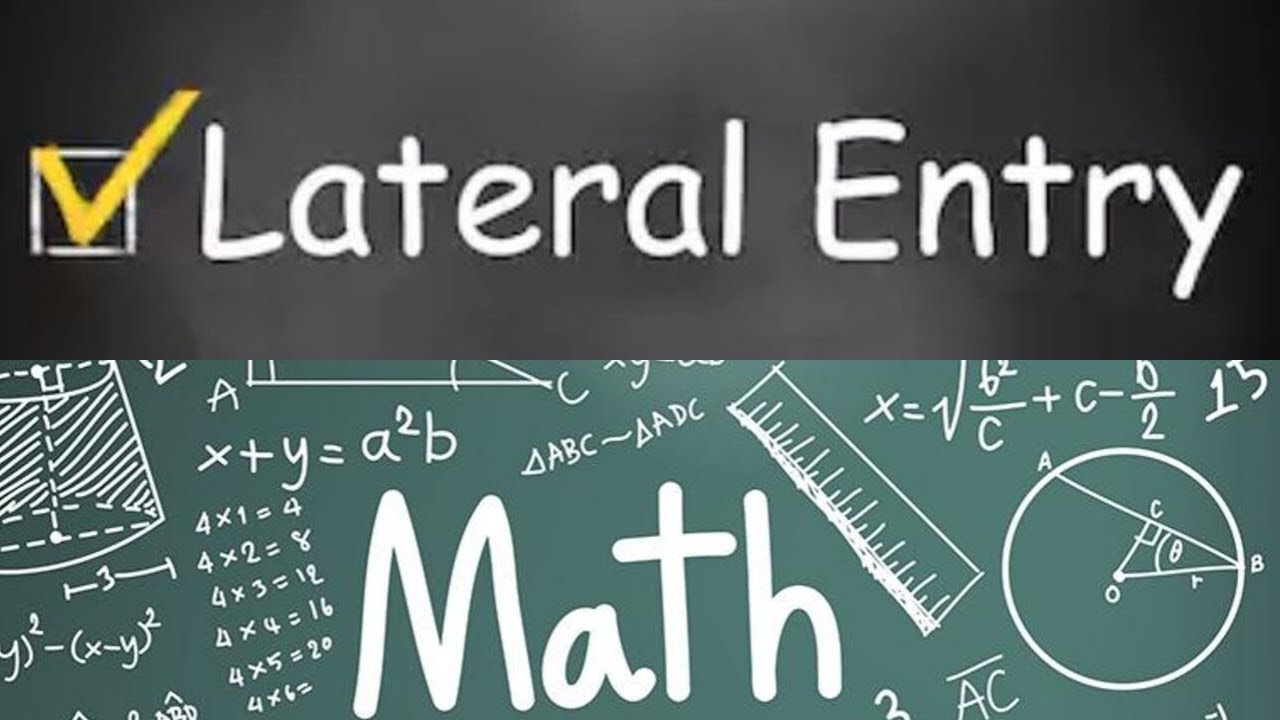Lateral entry in VTU ? how to study maths| Tips and tricks - YouTube