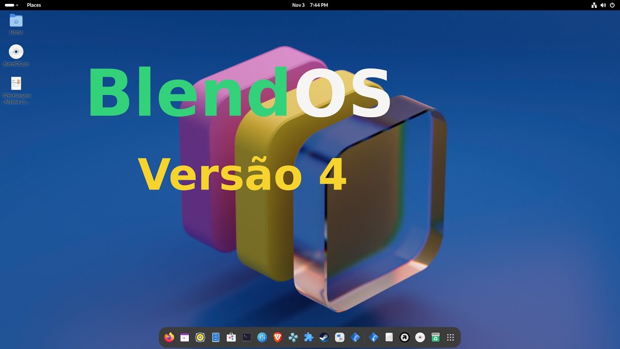 BlendOS 4 - visão geral do sistema - YouTube
