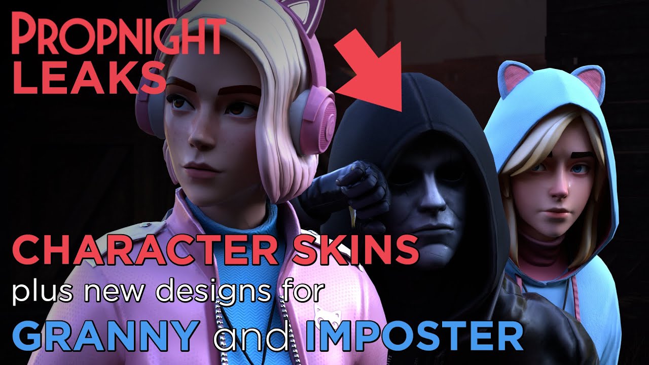 Propnight: All character skins plus new looks for Granny and Imposter ...