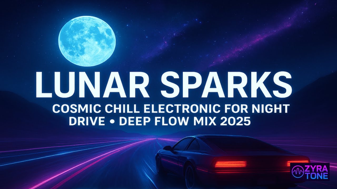 Lunar Sparks – Futuristic Chill Electronic • Night Drive Space Flow ...
