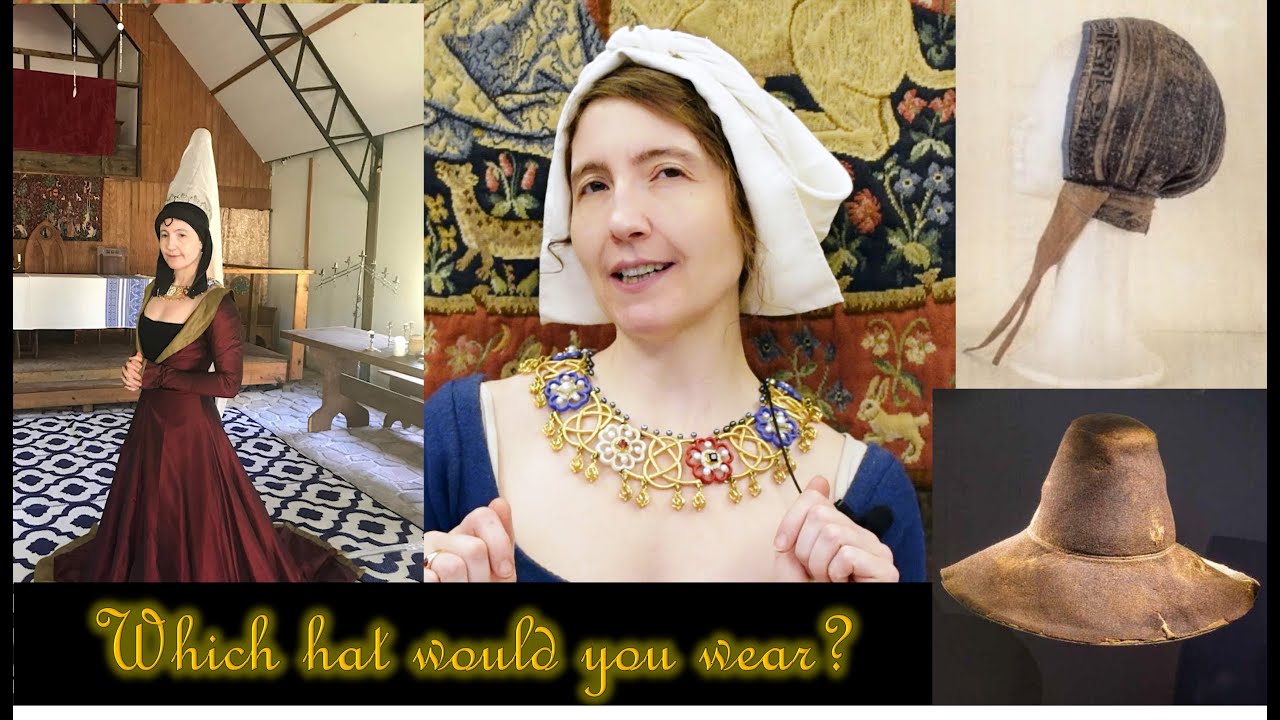 Fun with Medieval Headgear // Why medieval people covered their heads ...