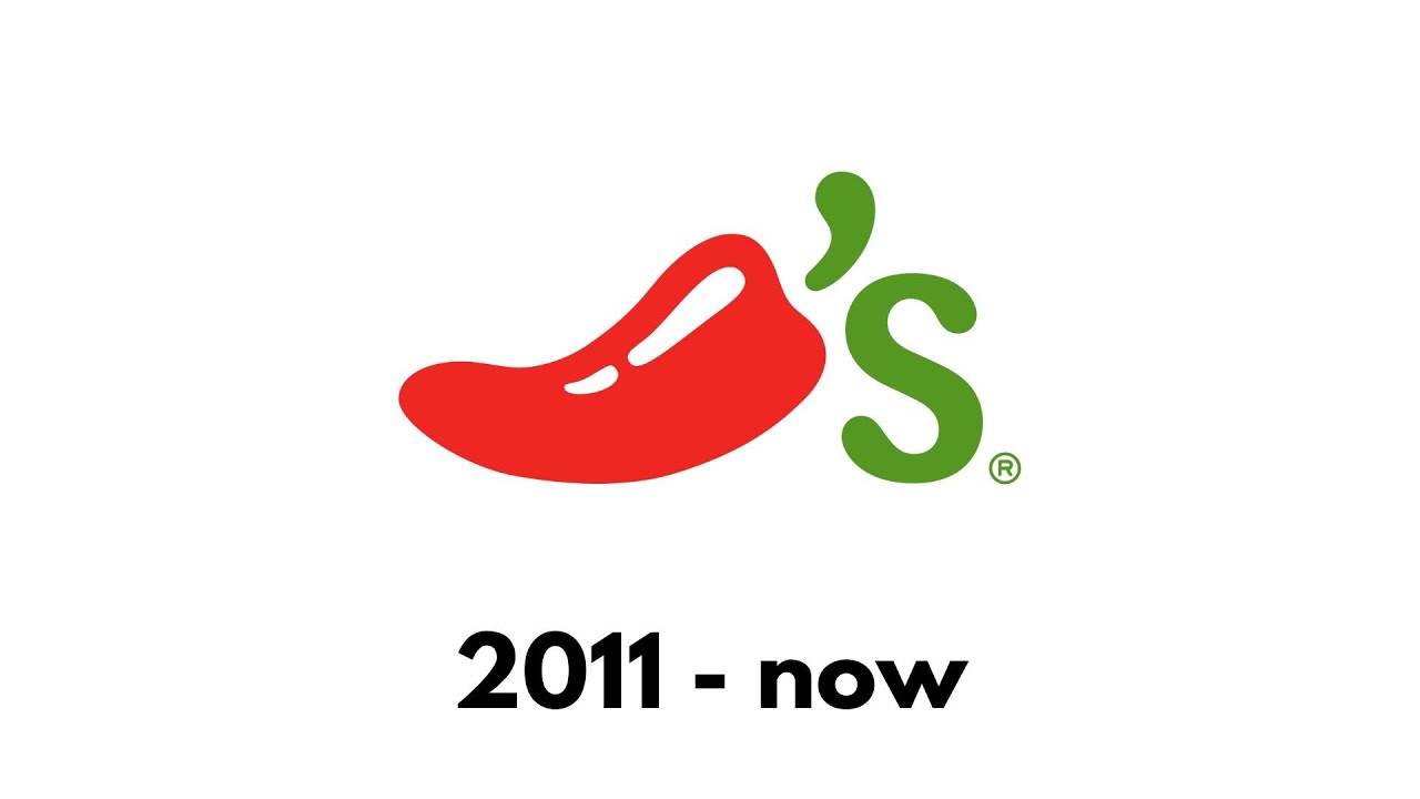 Chilis Logo Timeline Evolution - YouTube