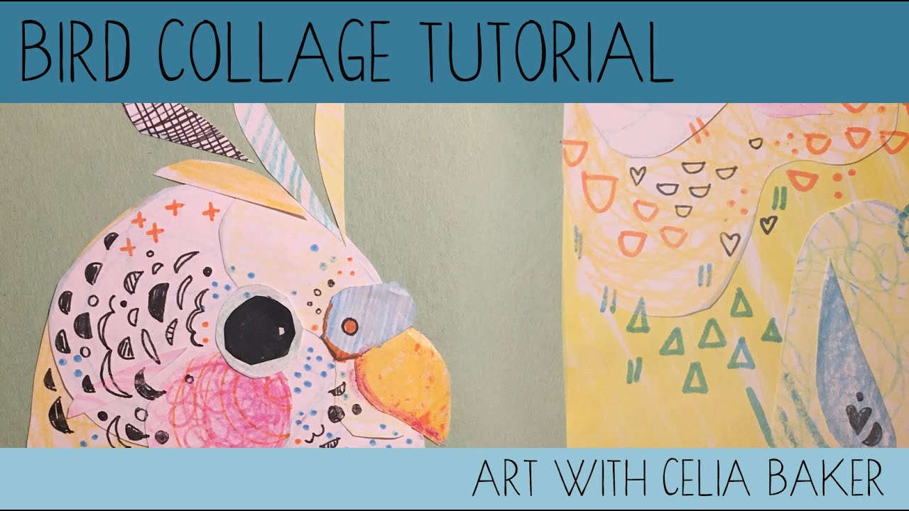 Bird Collage Tutorial - YouTube