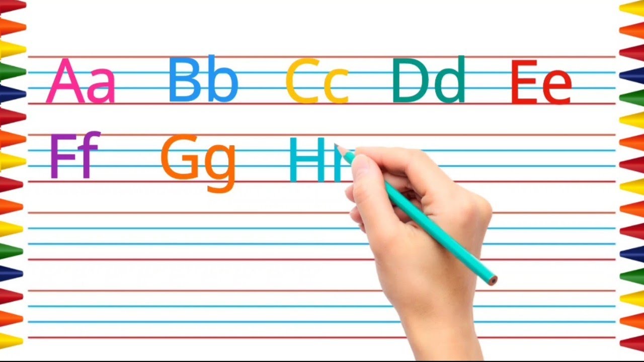 July 4, 2022 Learning How to write the English Alphabet Uppercase and ...