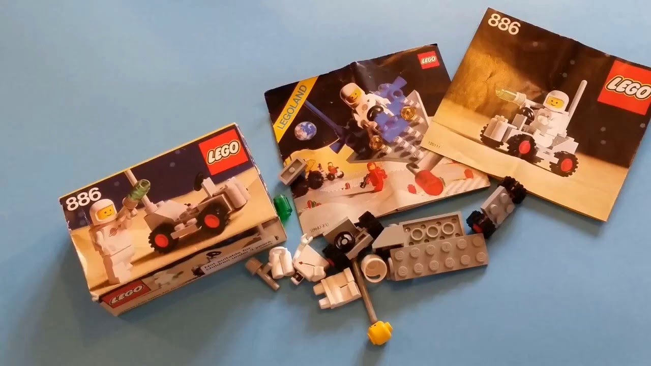 Lego Space 886 Space Buggy - YouTube