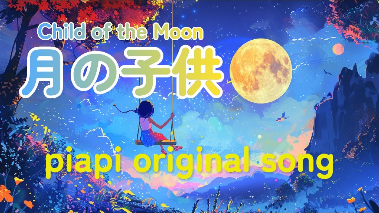 💕月の子供/Child of the Moon piapi original song💕1998年頃の作品かなあ - YouTube