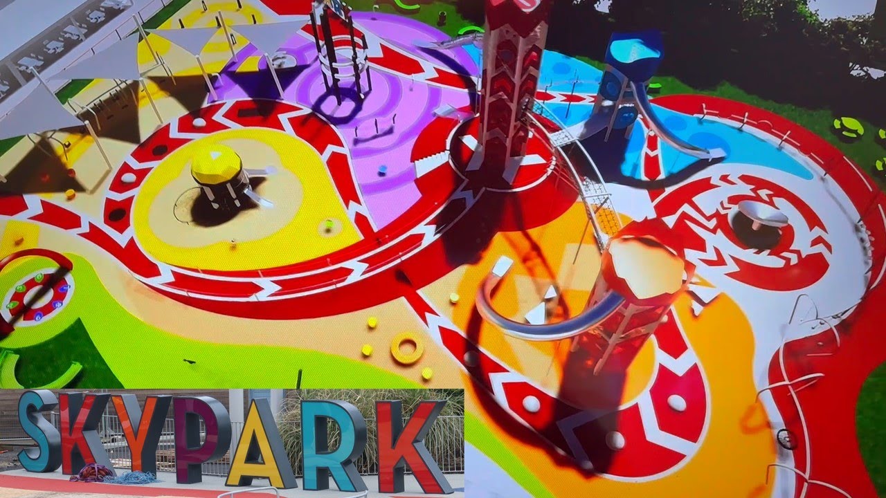Witness the Rise Of Butlins new SKYPARK Skegness - YouTube