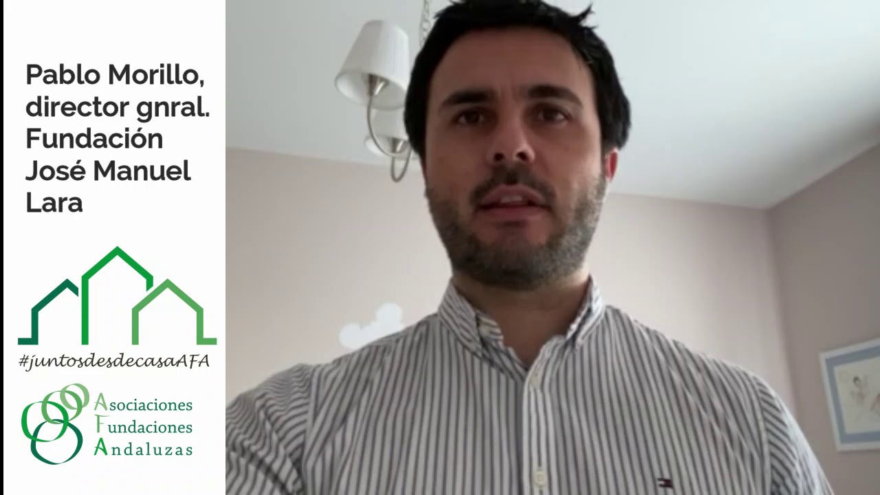 #JuntosDesdeCasaAFA - Pablo Morillo, director general de la Fundación ...