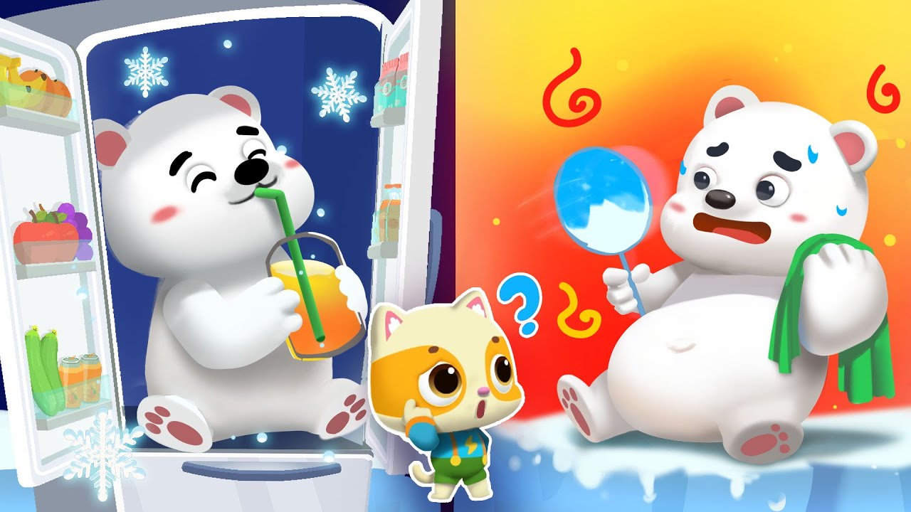 Hot And Cold | Ten in the Bed | Kids Cartoon | Kids Song | MeowMi ...