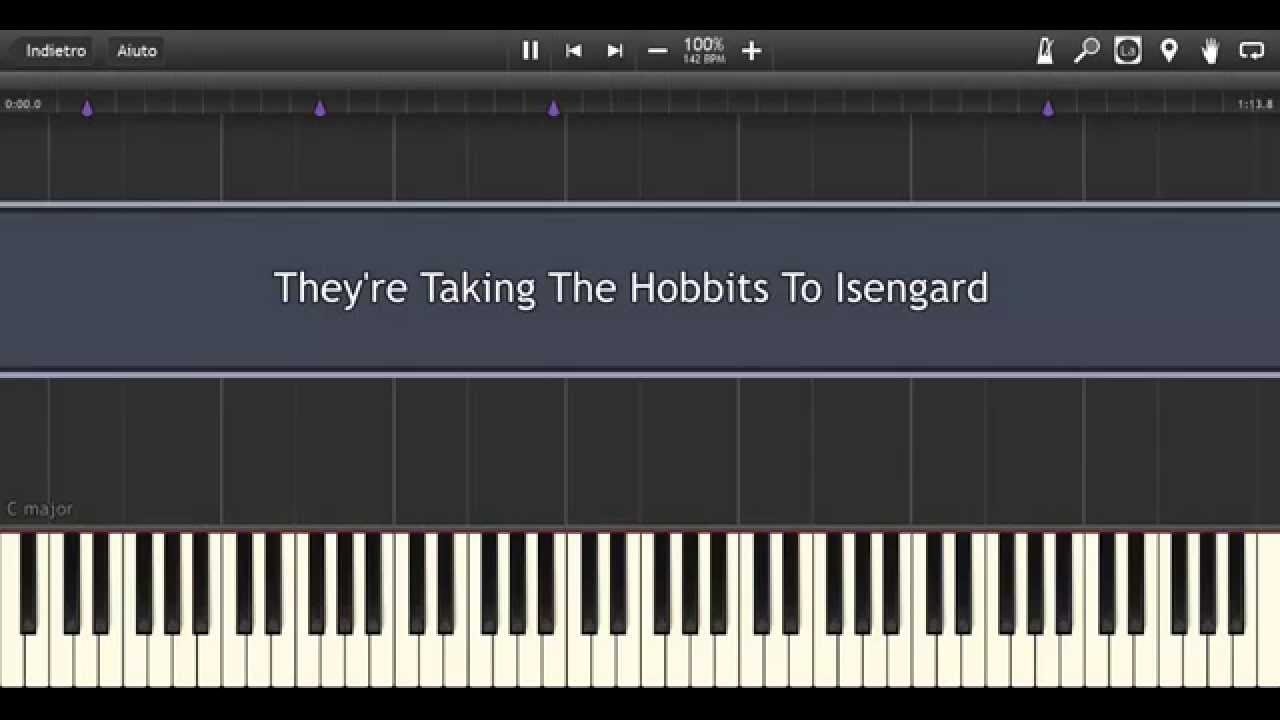 They're Taking the Hobbits to Isengard (REMIX) [Piano-Synthesia] - YouTube