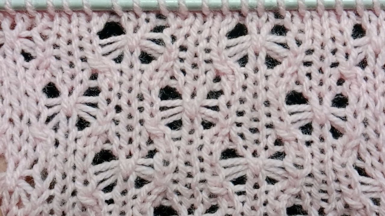 Open work knitting design || 201 || knitting patterns || knitting art ...