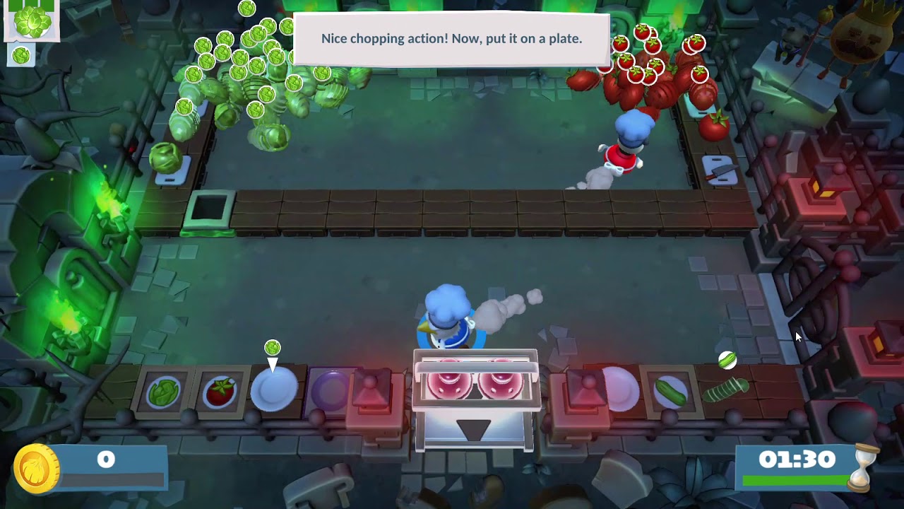 Overcooked 2 - Tutorial 4 stars - YouTube