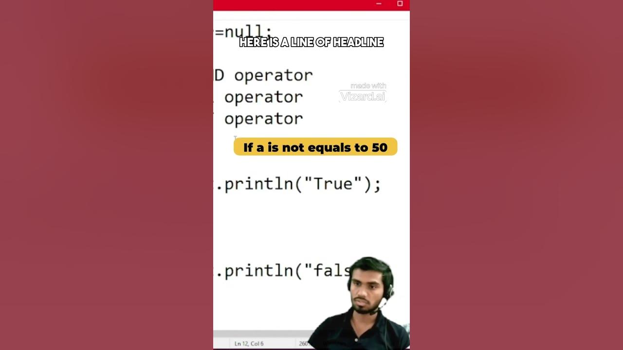 Utilizing Not Operator For Conversion Javaprogramming Coding Amiteshthakur Youtube 1179