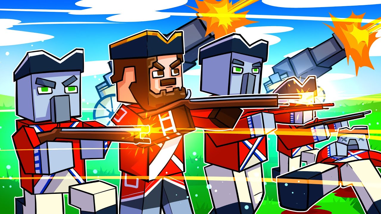 Minecraft... BUT its a giant Napoleonic Wars Battle?! - YouTube