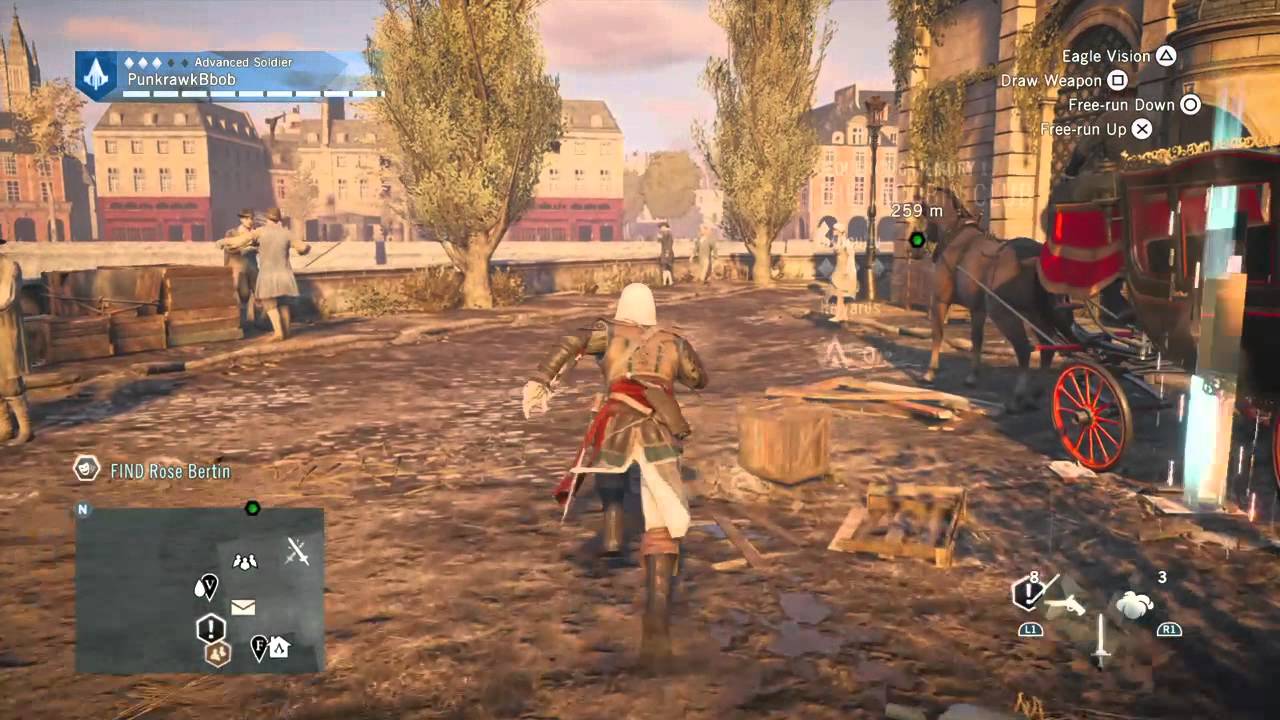 Assassin's Creed Unity - Gameplay Clip - YouTube