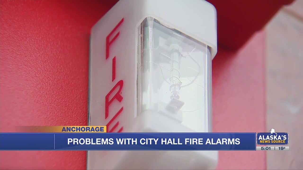City Hall utilizes fire watch services while fire alarms disabled - YouTube