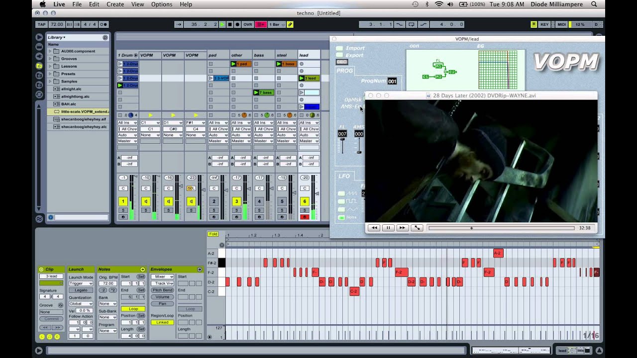 Demonstration 2 of Mono mode accessible with vOPM-Extend by Little ...