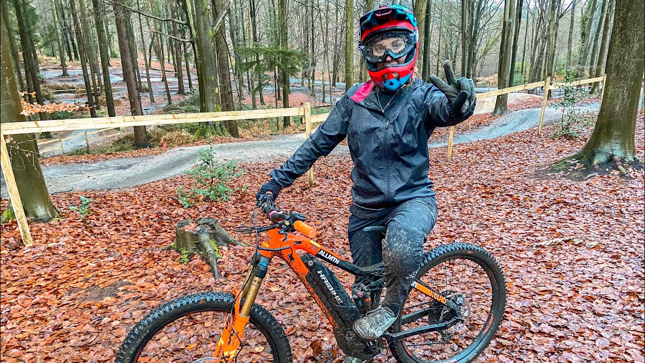 Wet and muddy ride at Rogate Downhill Bikepark! - YouTube
