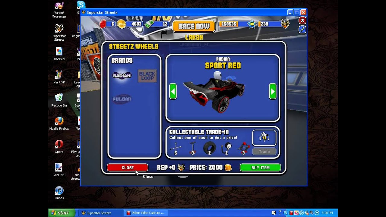 Superstar Streetz Gameplay - YouTube