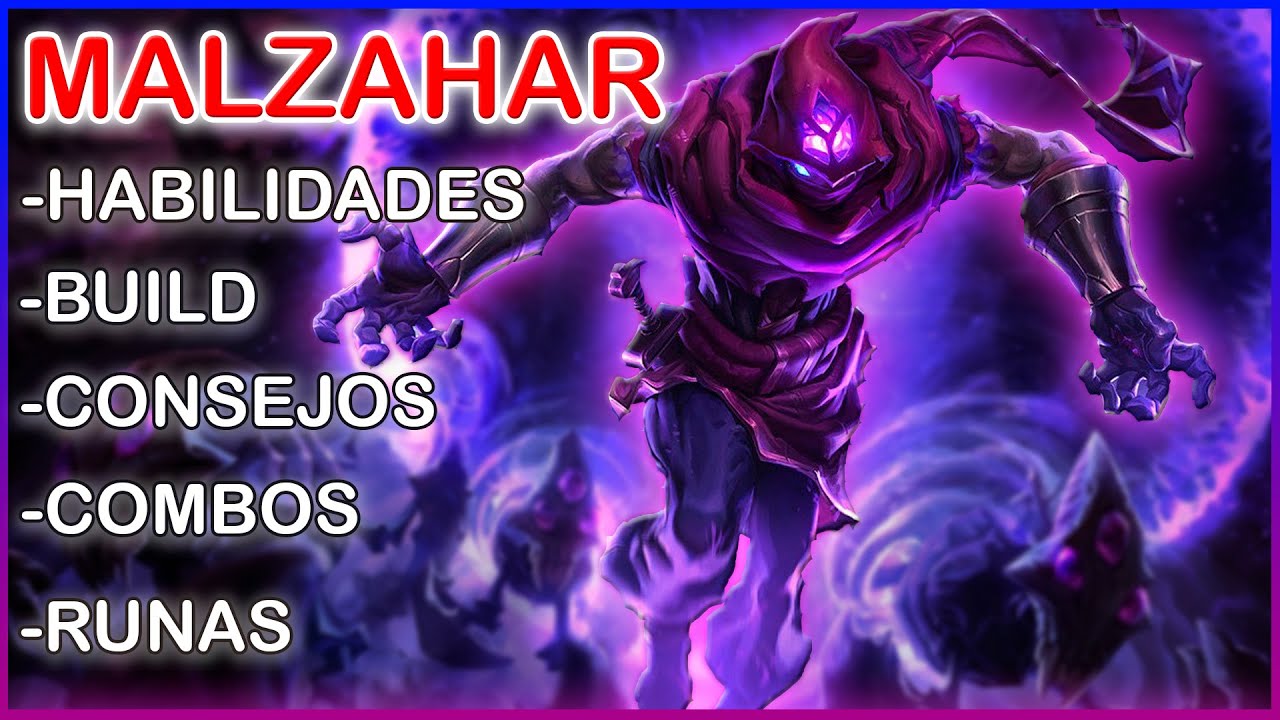 🛑GUIA COMPLETA DE MALZAHAR🛑Todo lo que tienes que saber(HABILIDADES ...