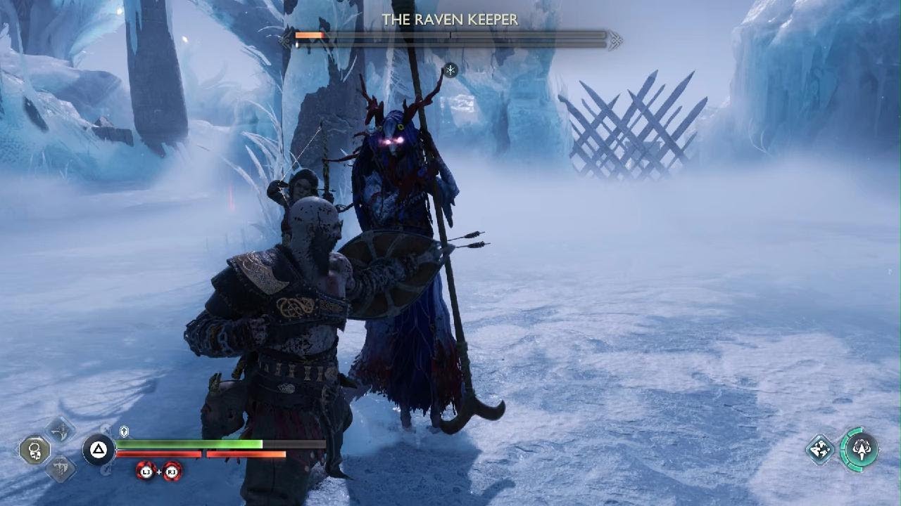 God of War Ragnarök - Eyes of Odin - The Raven Keeper - YouTube