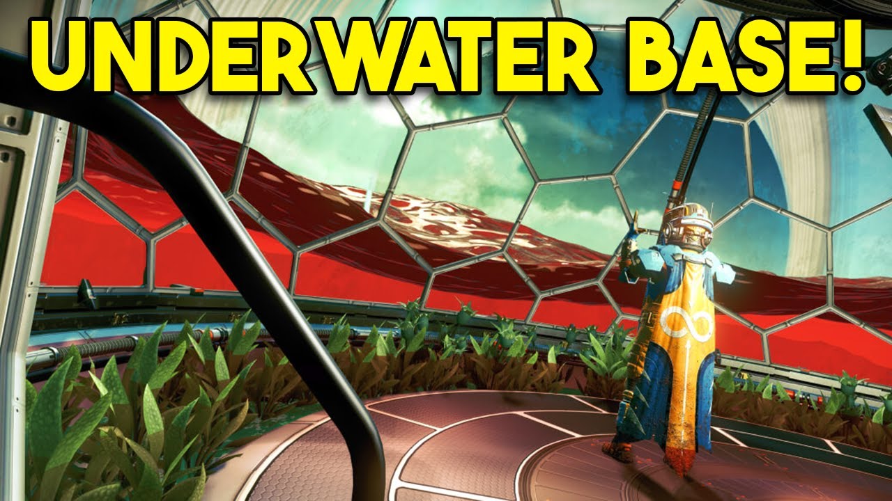 Building an Under Water Base in No Man's Sky Worlds gameplay ep 18 - YouTube