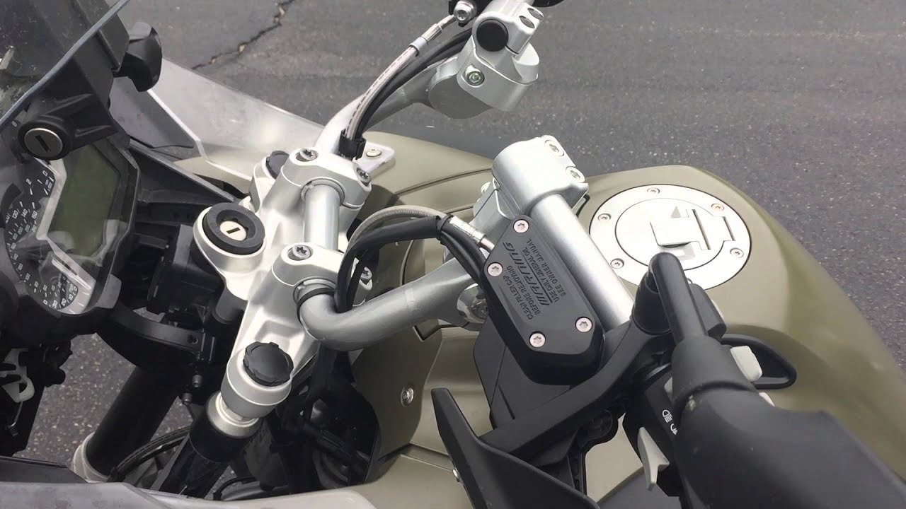 Perfect Handelbar System for the BMW R1200GS/GSA - YouTube