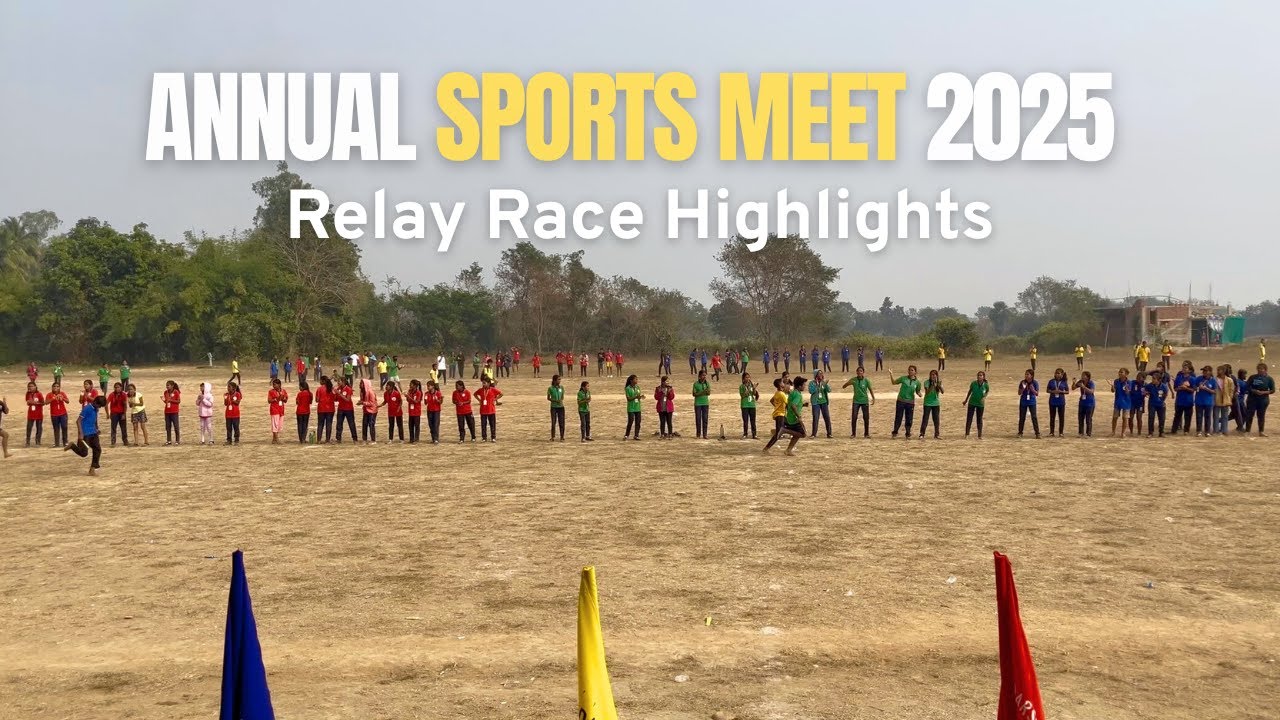 Relay Race Highlights | Annual Sports Meet | OAV Barpali - YouTube