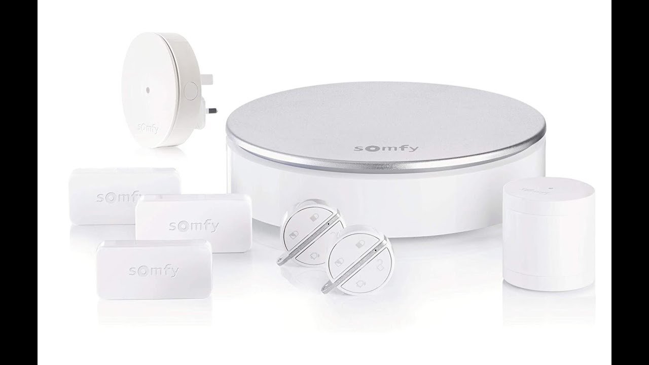 Somfy 2401497A Home Plug and Play Alarm - UNBOXING - YouTube