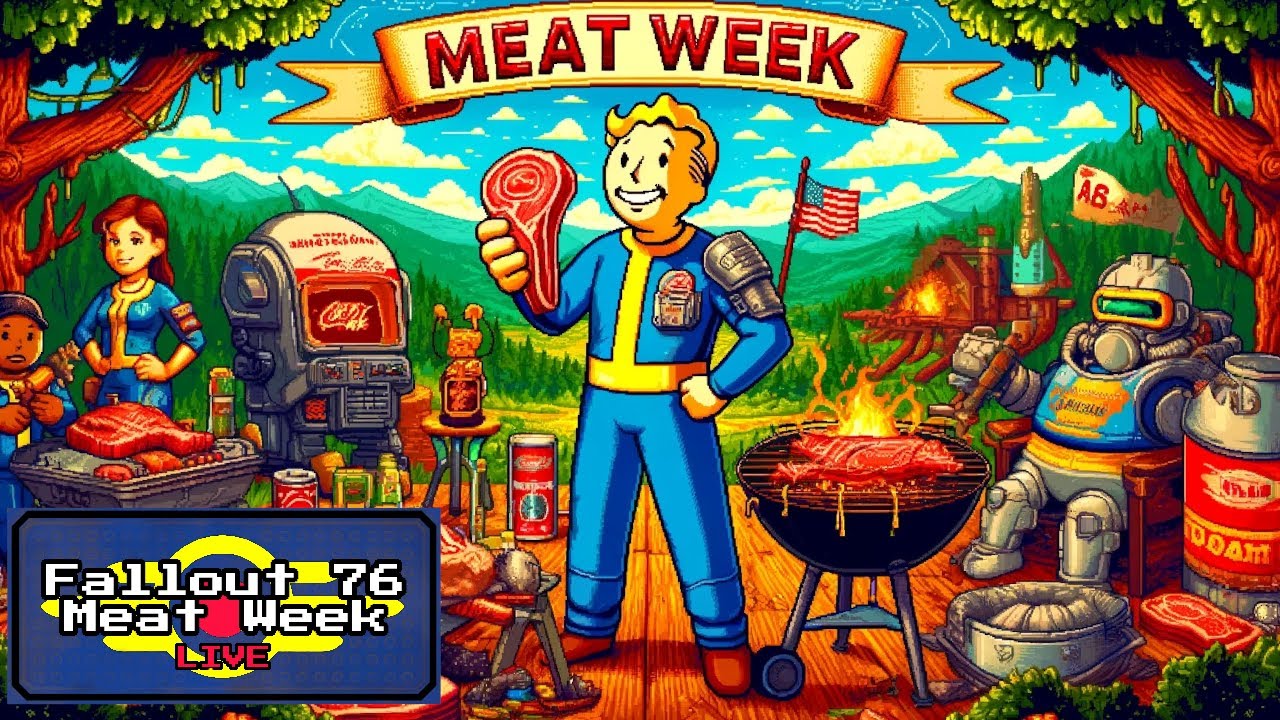 Fallout 76 Meat Week Live! - YouTube