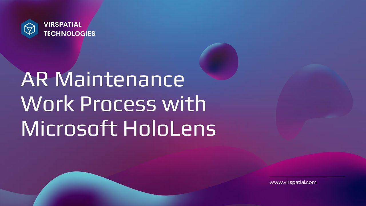 AR Maintenance Work Process with Microsoft HoloLens - YouTube