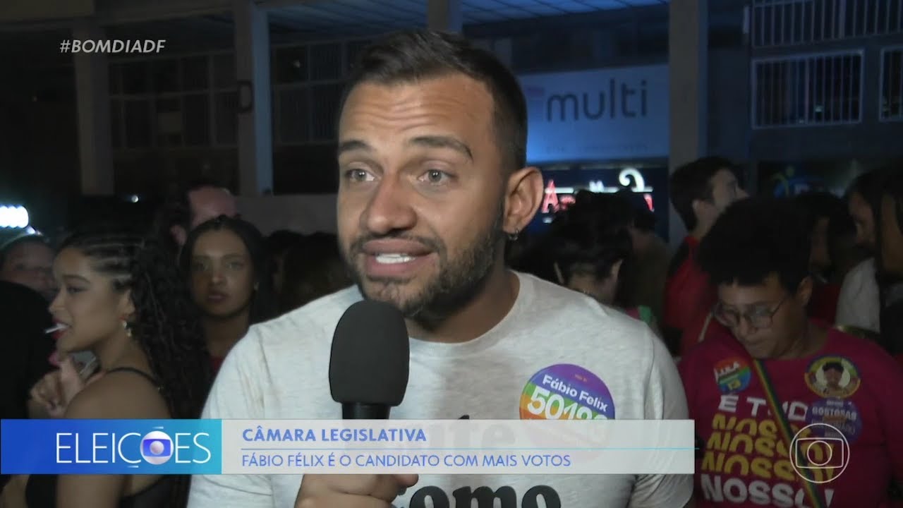 Bom Dia DF :: Fábio Felix é o deputado distrital mais votado da ...