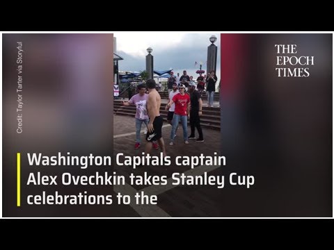 Alex Ovechkin Partying Since Stanley Cup Win, Dives Into DC Fountain ...