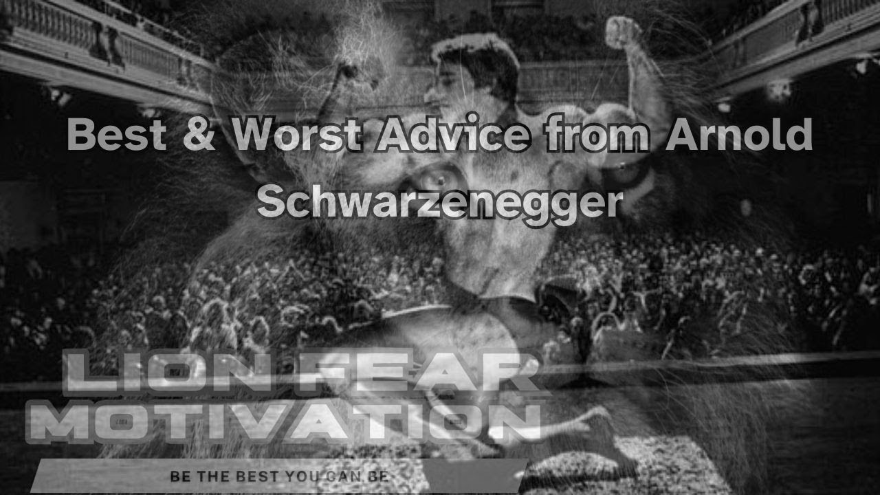BEST AND WORST ADVICE FROM ARNOLD SCHWARZENEGGER #viralshorts # ...