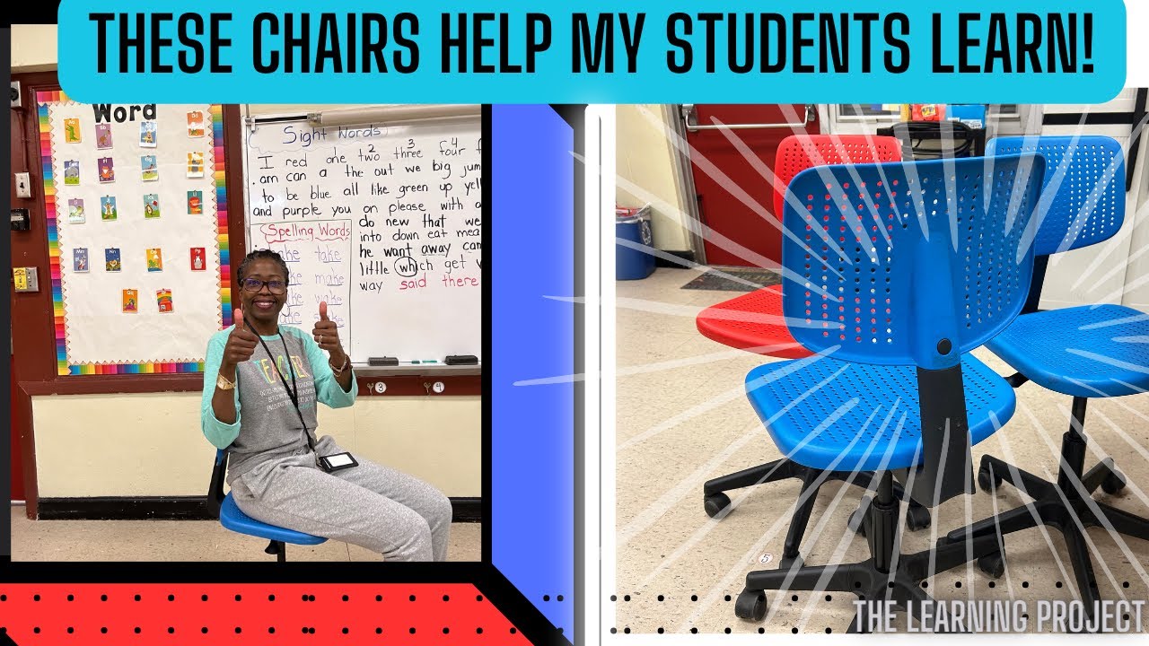THESE CHAIRS HELP MAKE LEARNING FUN || MY STUDENTS ENJOY SITTING IN ...