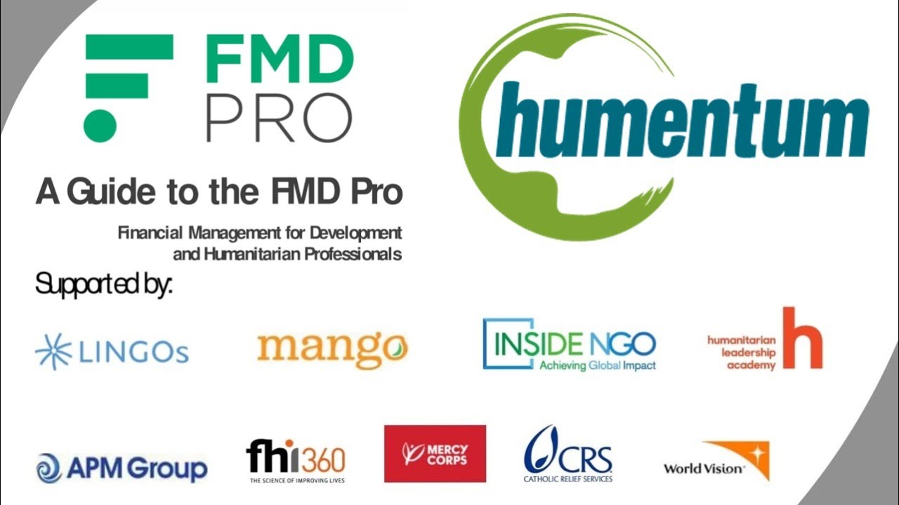 Humentum FMD Pro Online Workshop - YouTube