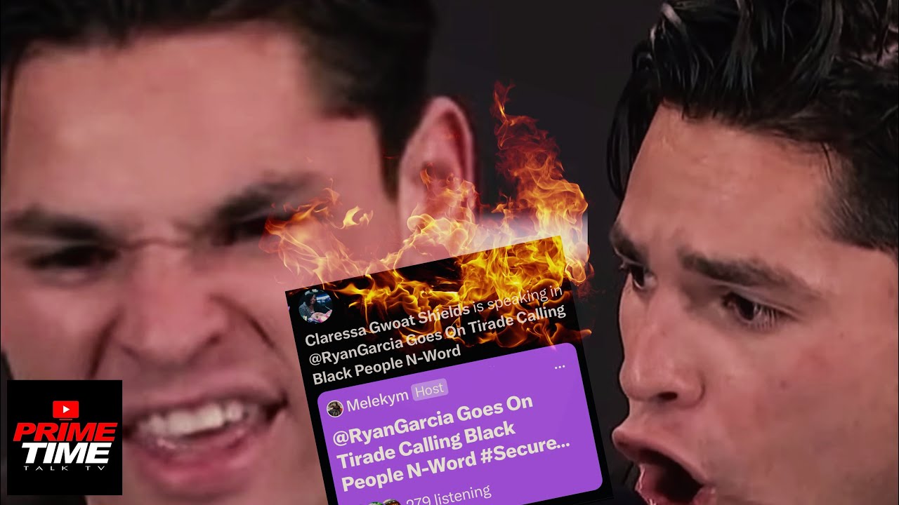 RYAN GARCIA GOES ON RACIST RANT! PRO BOXERS HEATED!! RYAN CRASHES OUT ...
