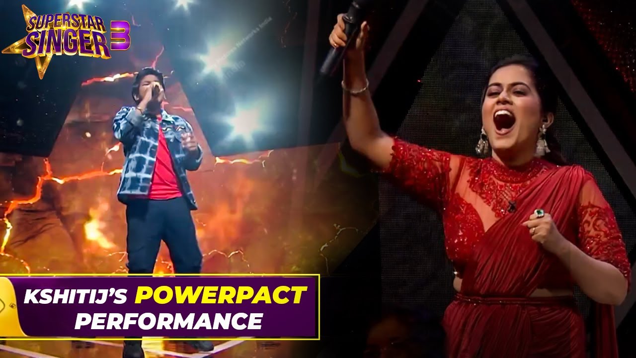 Kshitij's Powerpact performance in 'Jee Karda' | Superstar Singer 3 ...