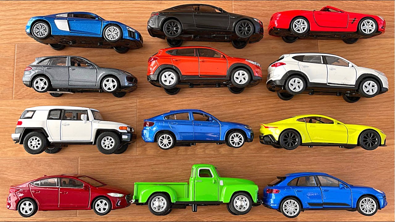 Welly Nex Diecast Model Cars Collection From The Floor - YouTube
