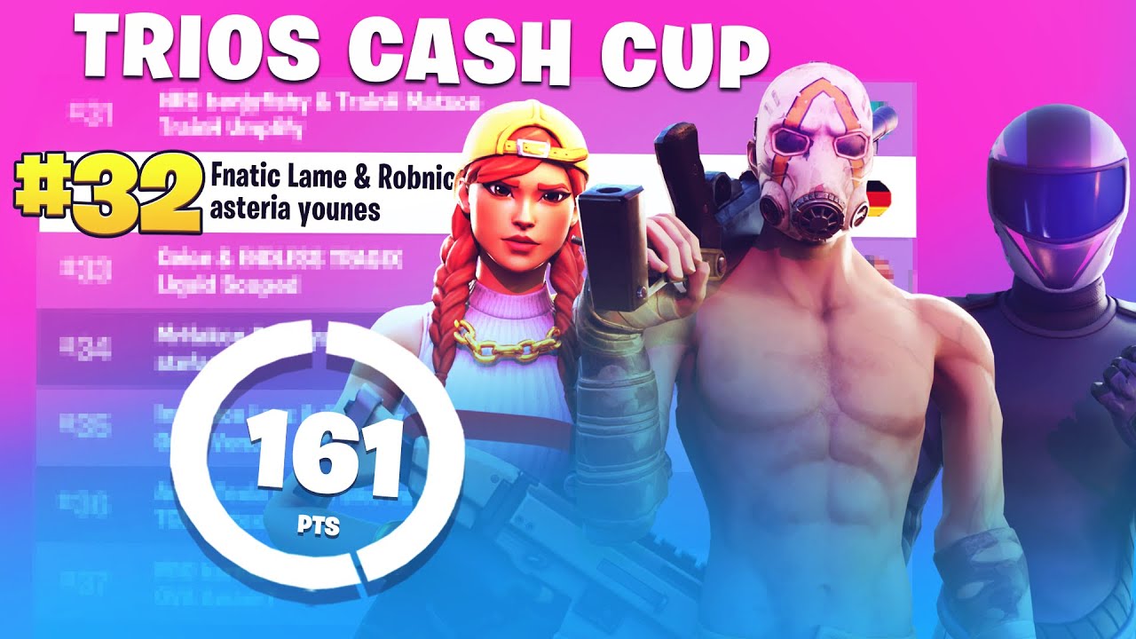 HOW WE PLACED 32TH IN THE FIRST TRIO CASH CUP - YouTube