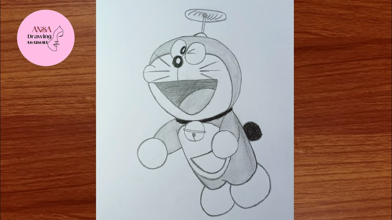 how to draw doraemon || cute drawings || Doraemon drawing - YouTube