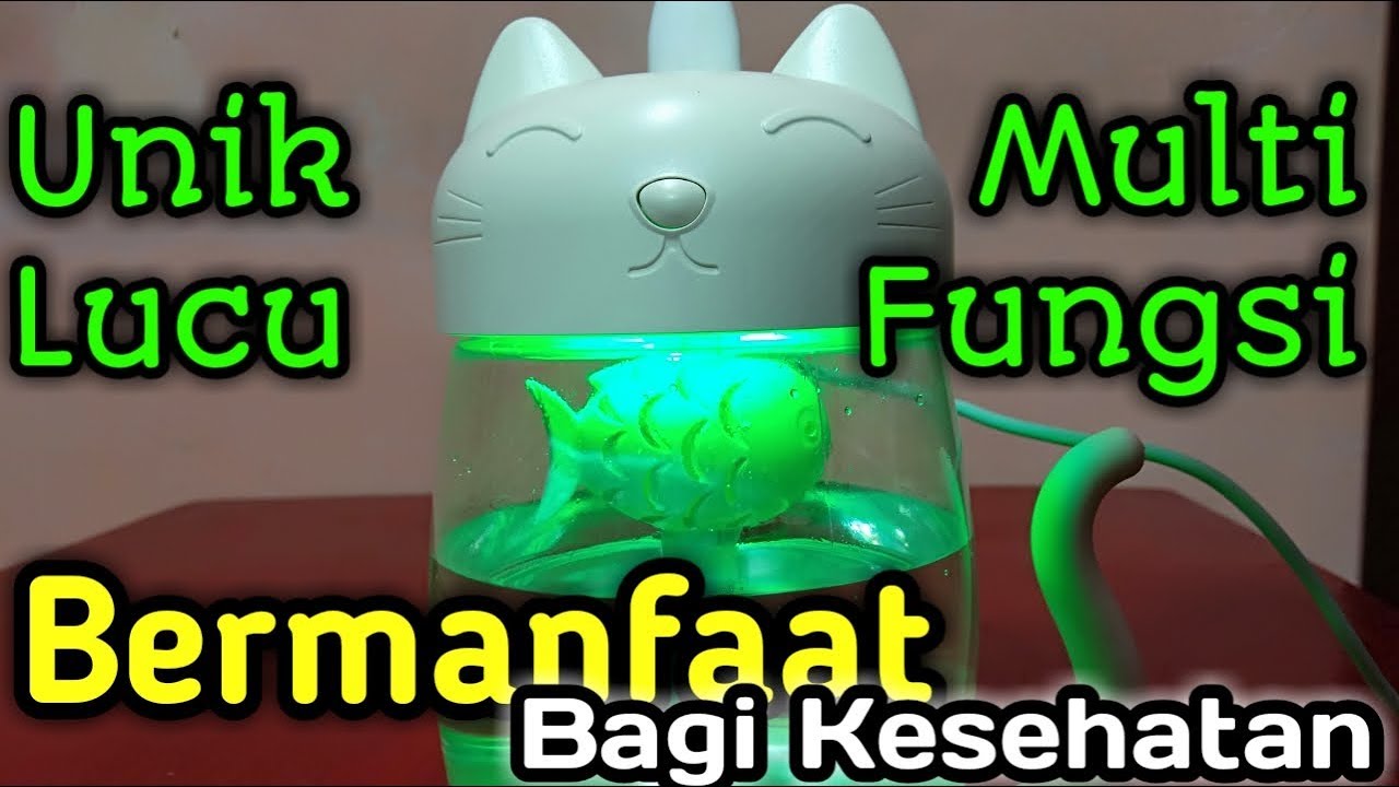 Unik, Lucu, dan Bermanfaat | Humidifier Kitty Cat Diffuser Purifier ...