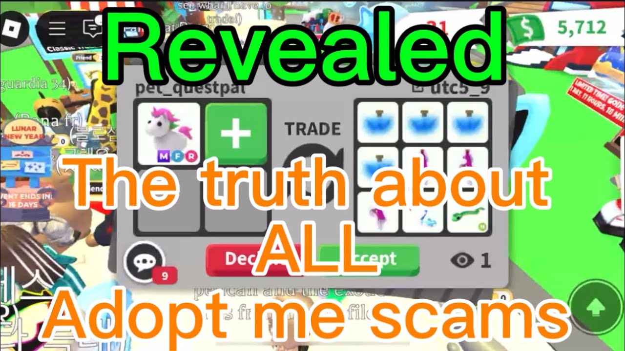 Scams in adopt me and how to spot them and avoid them:2025 - YouTube