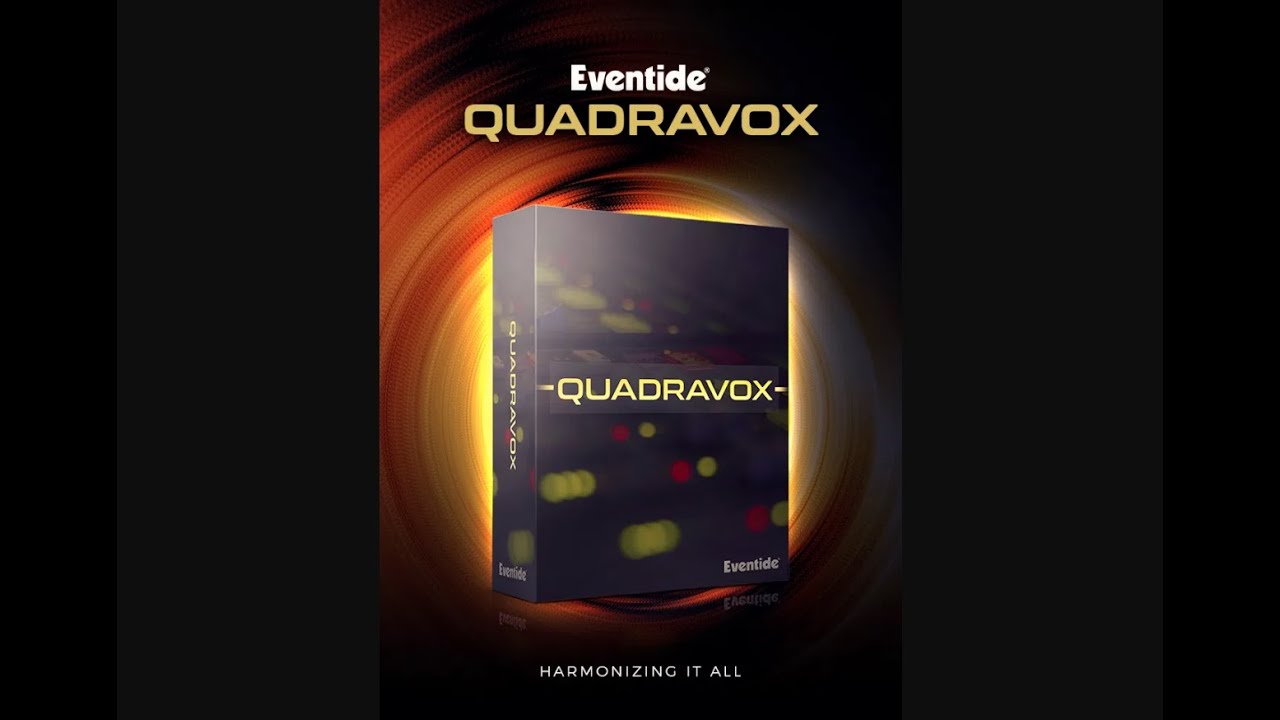 Quadravox Pitch Shifter & Harmonizer By Eventide (Harmonies for Vocal, Piano, Guitar, Synth ...