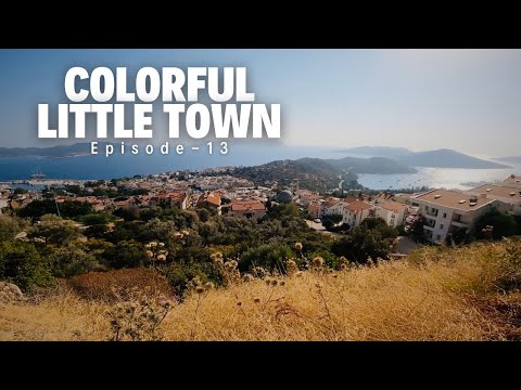 Solo Sailing From Sicak Koyu to KAS 🏰 COLORFUL Little Town ⛵️ Sailing My Way▸Ep 13