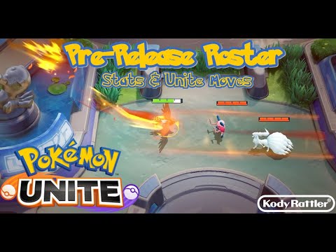 Pokémon Unite | Pre-Release Roster Overview (Stats & Unite Moves) - YouTube
