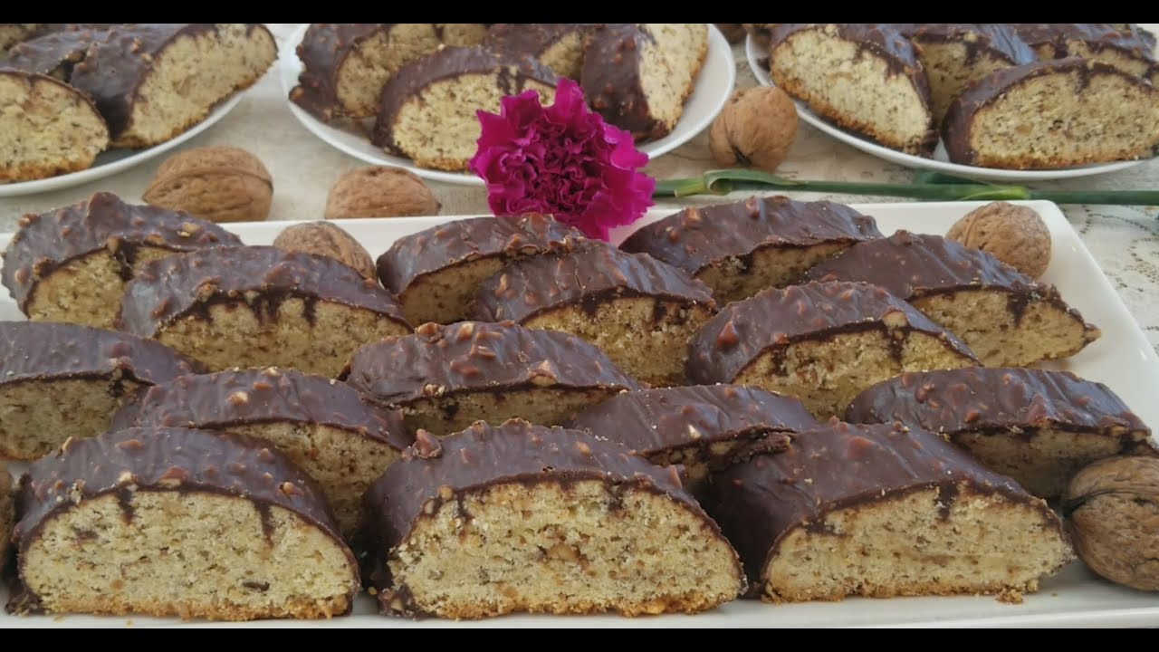 Recette de Croquant ou Croquet aux Noix - YouTube